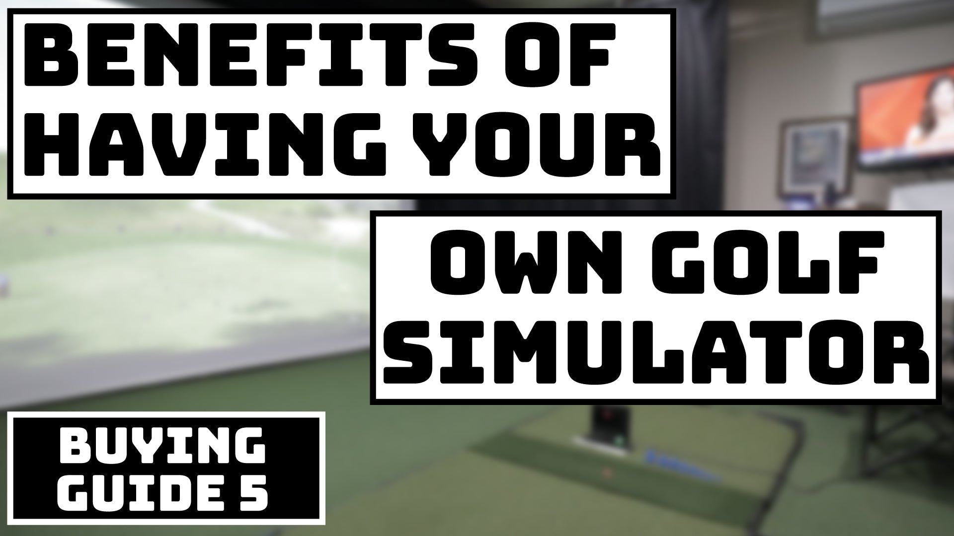 Benefits of Having a Golf Simulator – Fun for Family & Friends | Garage ...