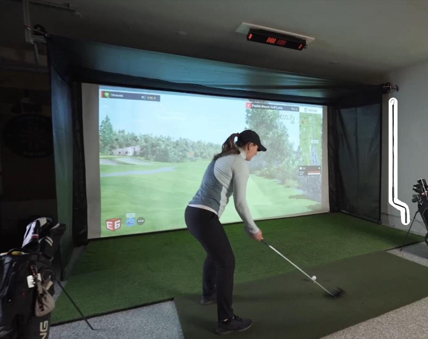 Retractable Golf Screens, Enclosures and Nets | Garage Golf