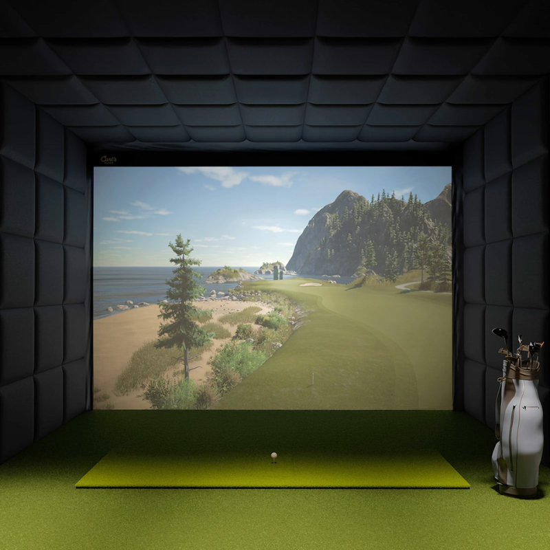 Carl's Place Built-In Golf Room Kit | Garage Golf