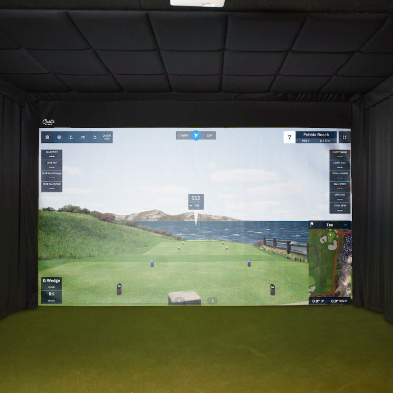 Carl's Place Built-In Golf Room Kit | Garage Golf