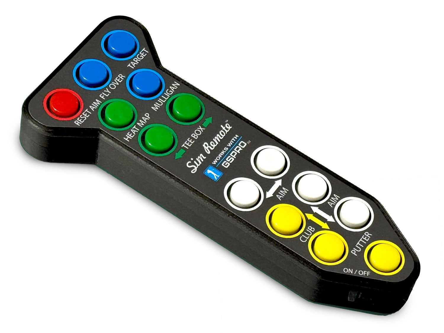 Club Keyboard Sim Remote - GS Pro | Garage Golf