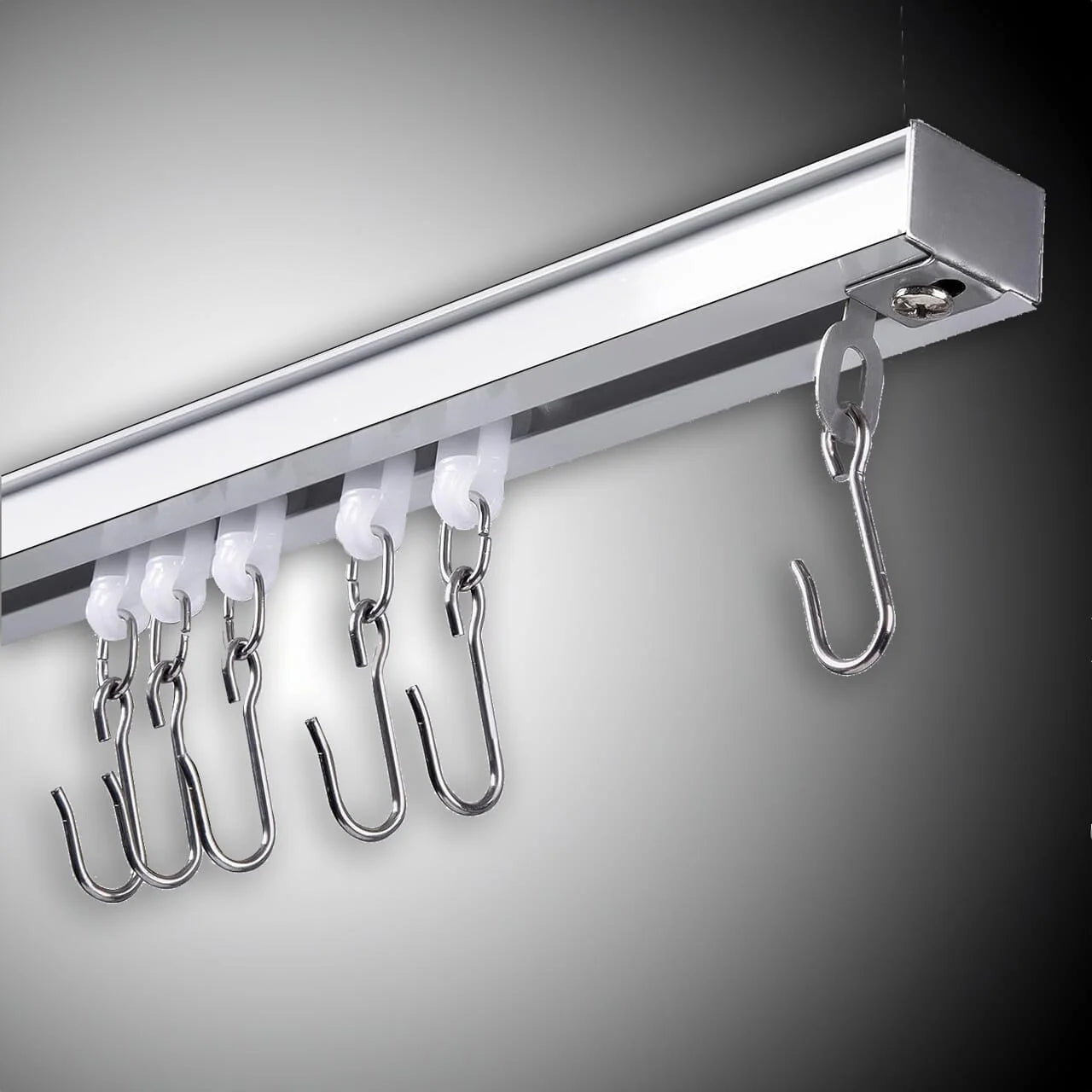 Ceiling Track for SIG Golf Simulator Curtains | Garage Golf